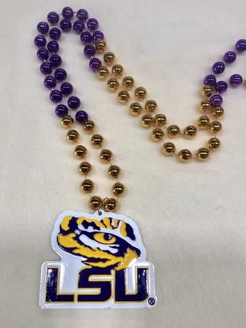 NCAA LSU Eye of Tiger Bead - Piece :: Parade People